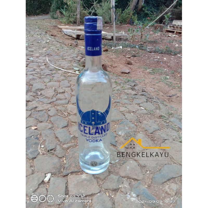 Jual Botol miras bekas - botol miras pajangan - botol iceland - botol ...