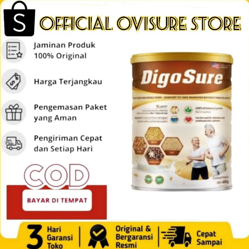 Jual Digo Sure Milk Asli Susu Kacang Untuk Kesehatan Tulang & Sendi ...