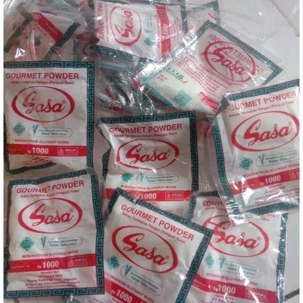 Jual Sasa MSG 1000an ( 1 pack ) isi 20 pcs Penyedap Rasa Masakan ...