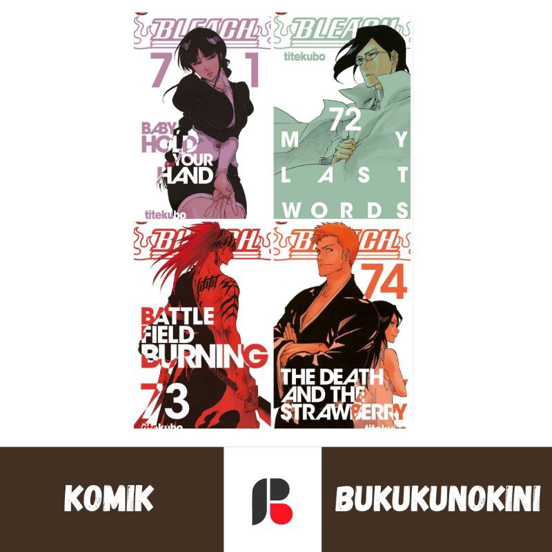 Jual (Original) Komik BLEACH Vol 20 57 (End/Tamat) - Tite Kubo (M&C ...