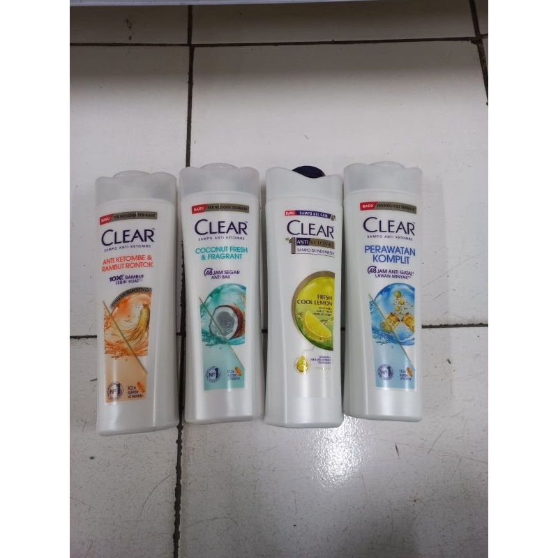 Jual CLEAR SHAMPOO BOTOL 160 ml | Shopee Indonesia