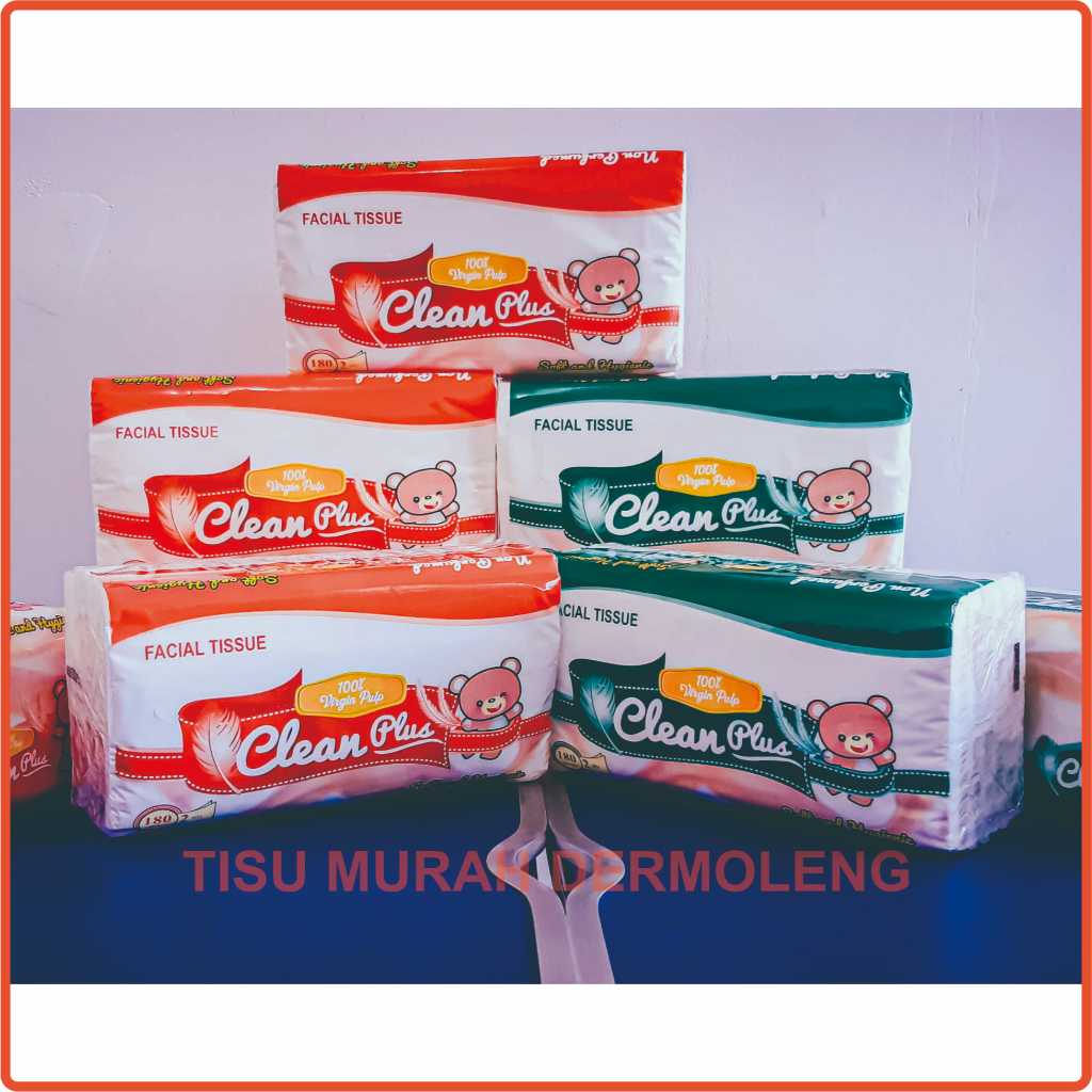 Jual Tisu Cleanplus - Tita Soft 180 sheet 2 ply - Paket 10 Pack [Facial ...