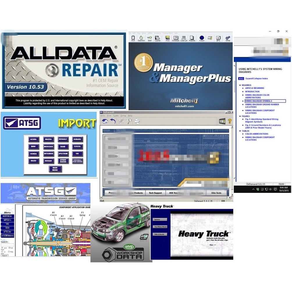 Jual Hanya 1.7 Jt SDD 1TB All Data ALLDATA Plus Software Service manual ...