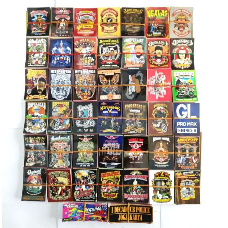 Jual stiker acara CB/stiker event touring CB/stiker jambore jamda ...