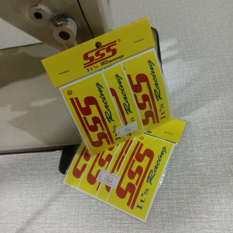 Jual stiker logo SSS/stiker racing SSS | Shopee Indonesia