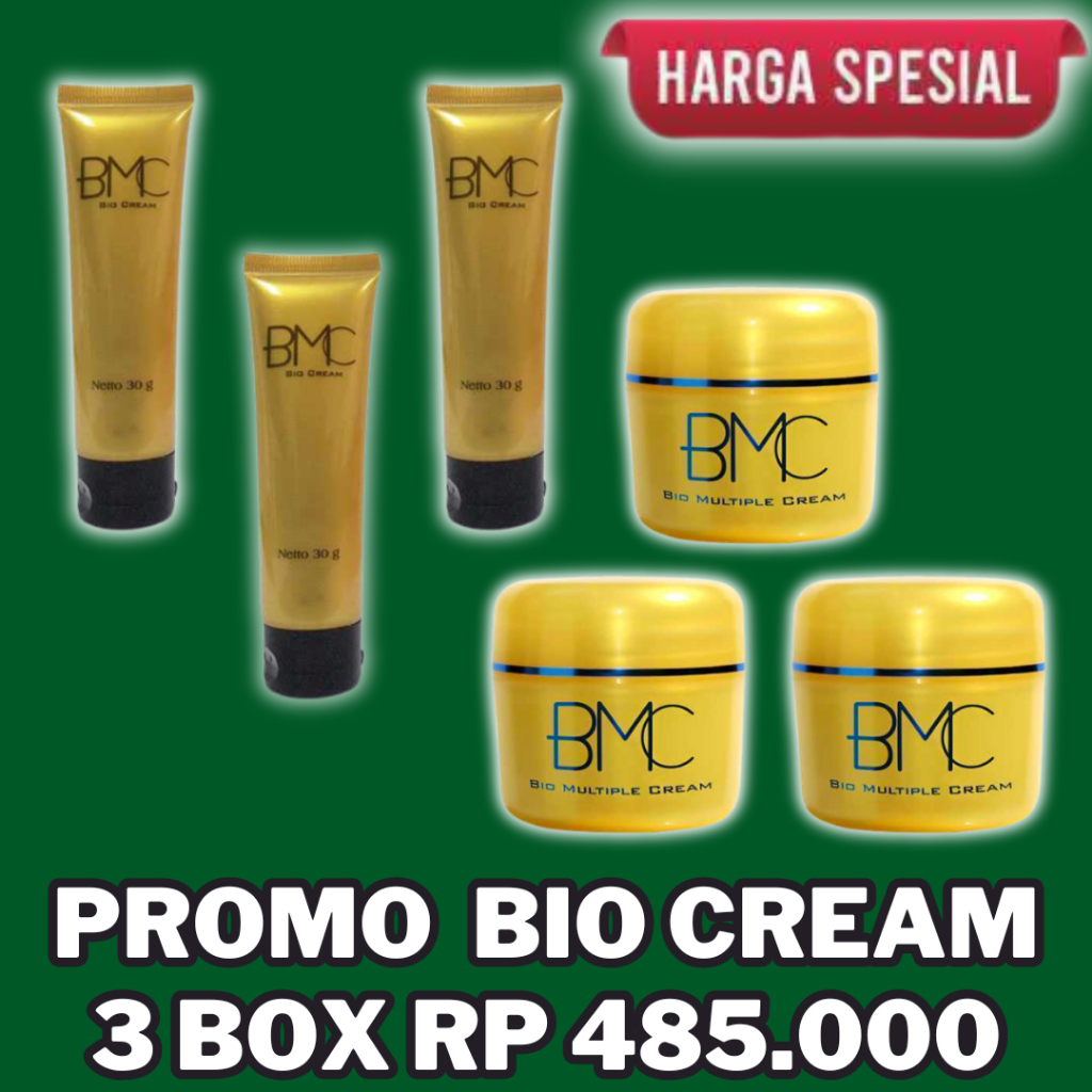 Jual BMC (Bio Multiple Cream) Krim Luka Bakar Melembabkan dan ...