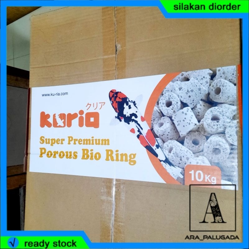 Jual KURIA BIO RING POROUS / BIO RING PREMIUM / FILTER KOLAM KOI ...