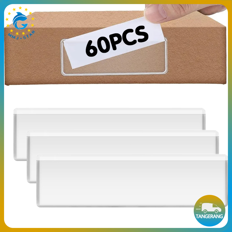 Jual 60PCS Label Display Harga Pemegang/Label Perekat Diri/Display ...