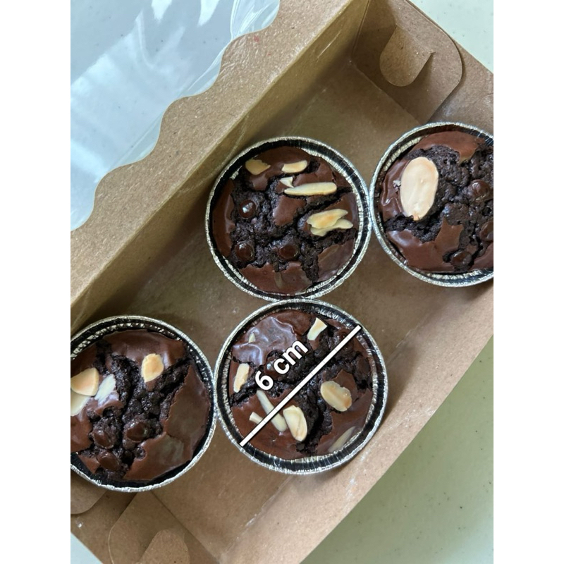 Jual Brownies Lumer / Fudgy Brownies / Brownies Cup (min. pembelian 2 ...