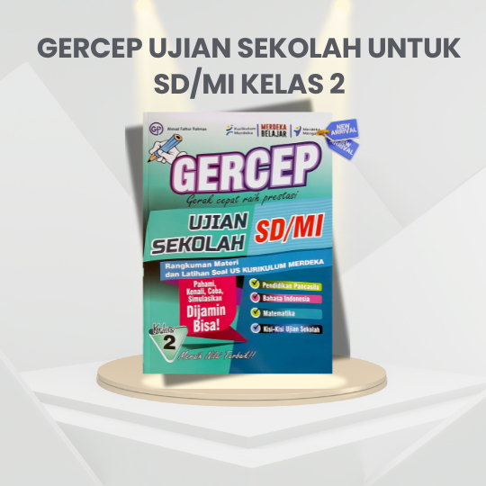 Jual GERCEP /Gerak Cepat raih Prestasi Ujian Sekolah Untuk SD/MI Kelas ...