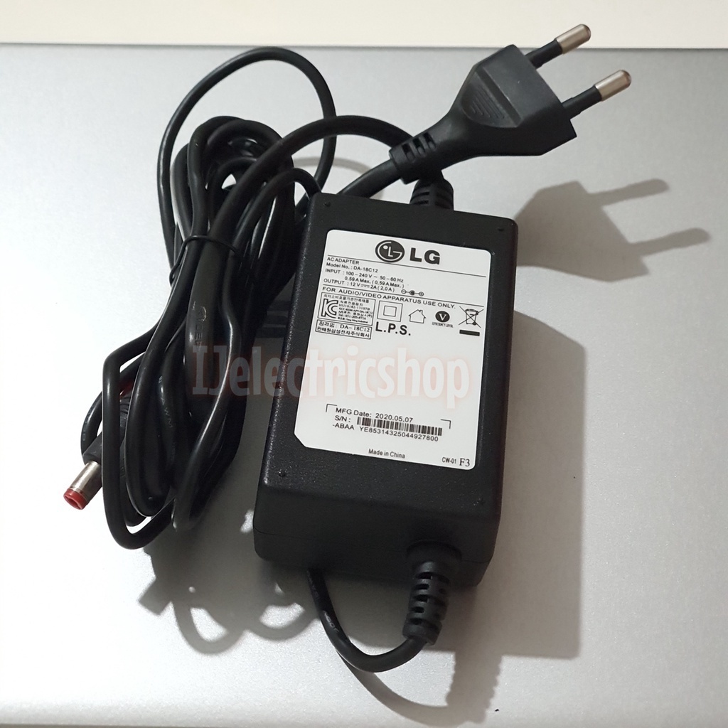 Jual LG ADAPTOR 12V 2A ORIGINAL | Shopee Indonesia