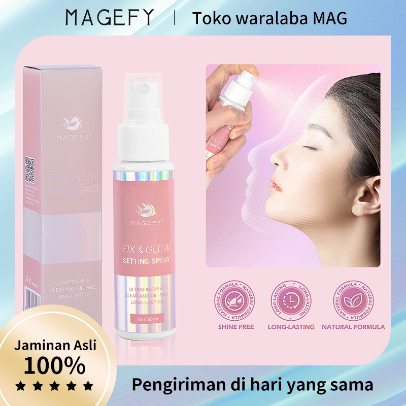 Jual MAGEFY Setting Spray Makeup Fixer Oil Control Long Lasting ...