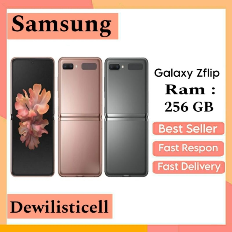 Jual Samsung Galaxy Z Flip3 5G Handphone 5G Z Flip2 Z Flip Second Mulus ...