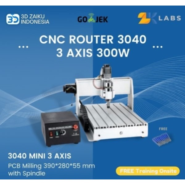 Jual CNC Router 3040 Mini Mesin CNC PCB Milling 390*280*55 mm with ...