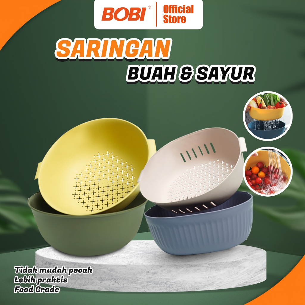 Jual Saringan Baskom Buah atau Sayur Putar / Pengering & Pencuci ...