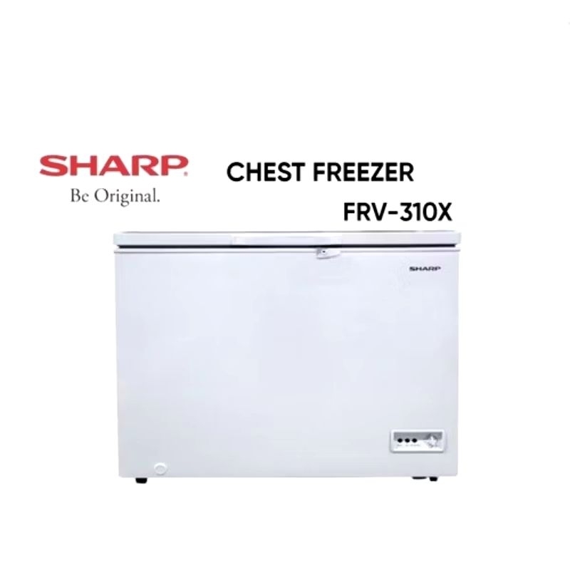 Jual SHARP FRV 310X CHEST FREEZER BOX 302 LITER | Shopee Indonesia