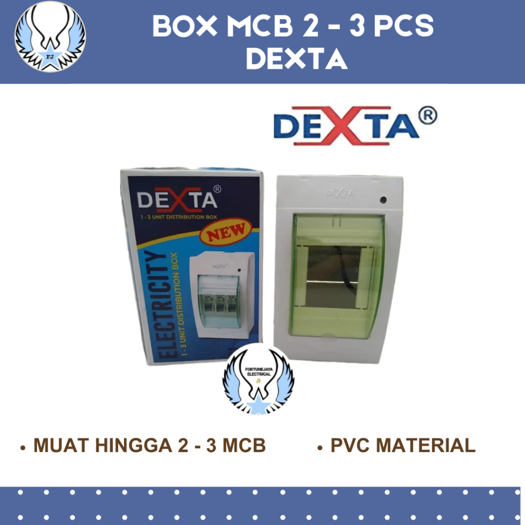 Jual Box Rumah MCB 2 - 3 Group lengkap Lampu Indikator DEXTA Inbow ...