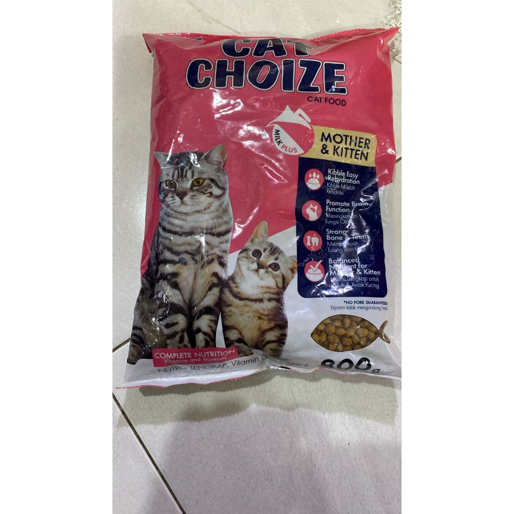 Jual cat choize mother kitten 800 gram | Shopee Indonesia