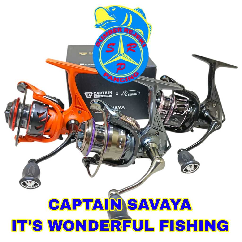 Jual Reel Captain Savaya 1500 Power Handle | Shopee Indonesia