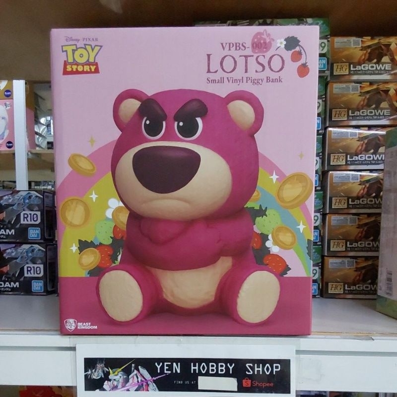 Jual FIGUR BEAST KINGDOM TOY STORY SV PIGGY BANK LOTSO 24473 UK 22,5 CM ...