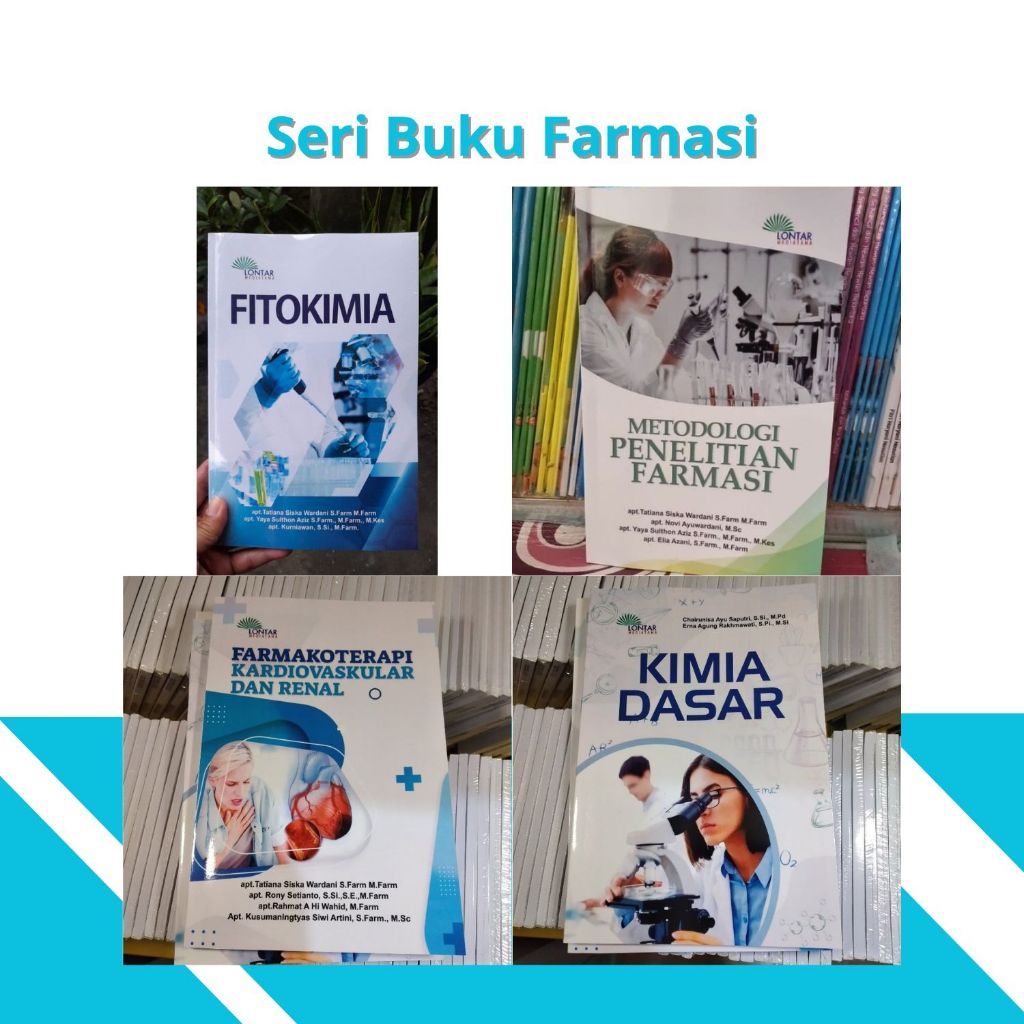 Jual Buku Kuliah Farmasi : Kimia Dasar,Farmakoterapi Kardiovaskular Dan Renal,Fitokimia ...