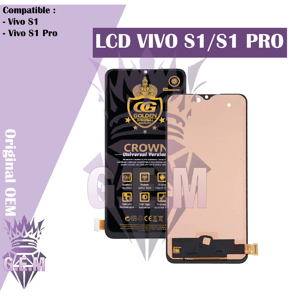 Jual LCD TOUCHSCREEN VIVO S1 1907 / S1 PRO /FULLSET COMPLETE ORIGINAL ...