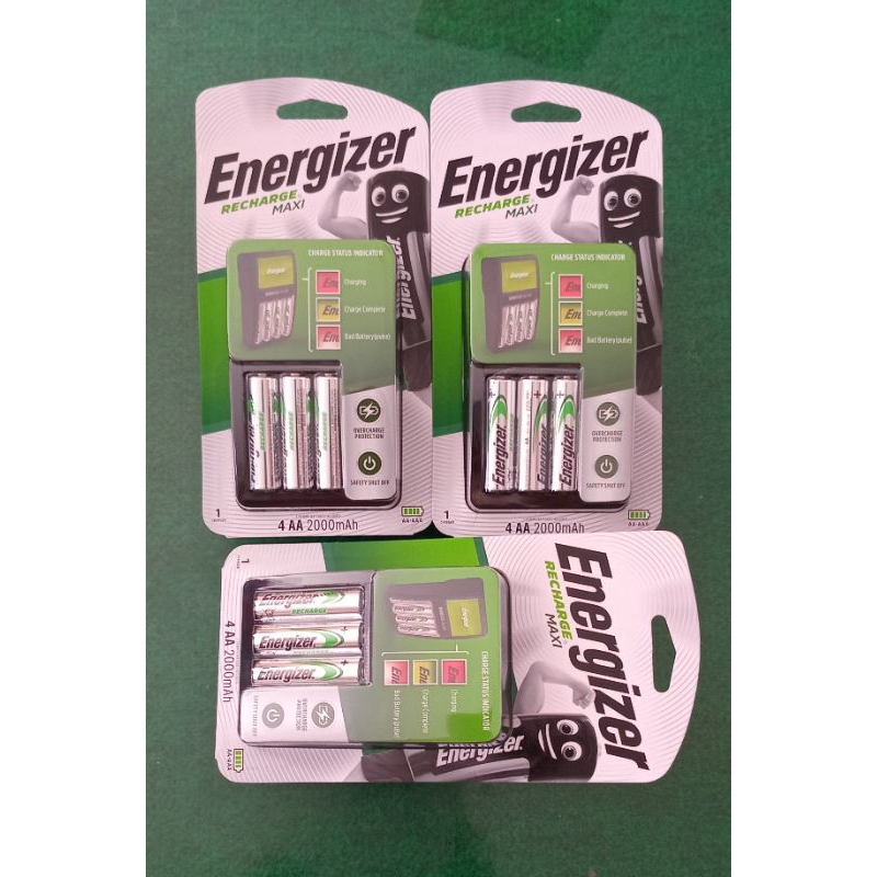Jual Baterai Energizer AA 2000mAh Maxi - Baterai Isi Ulang - Baterai ...