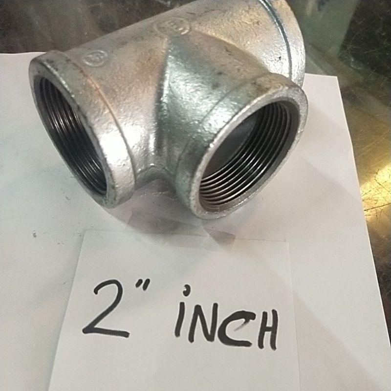 Jual Tee Drat dalam Besi Galvanis 2" inch | Shopee Indonesia