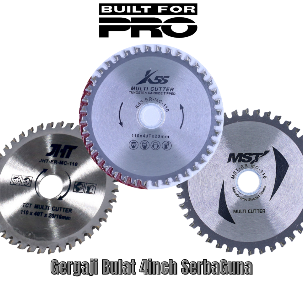 Jual Mata Potong Gergaji Bulat 4inch 40T Widia Kayu Aluminium Serbaguna ...