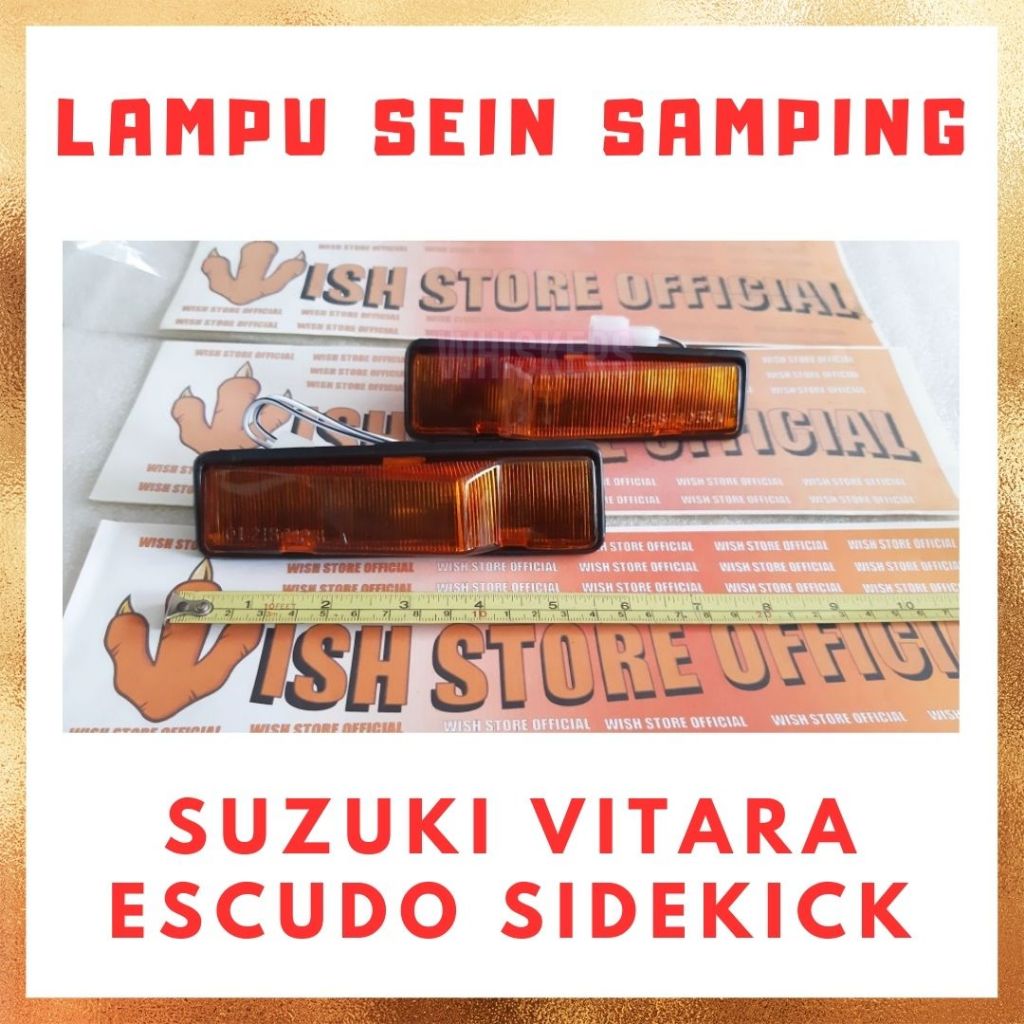 Jual Lampu Samping Fender Sen Sein Side Lamp Kecil Samping SUZUKI VITARA ESCUDO SIDEKICK Kuning ...