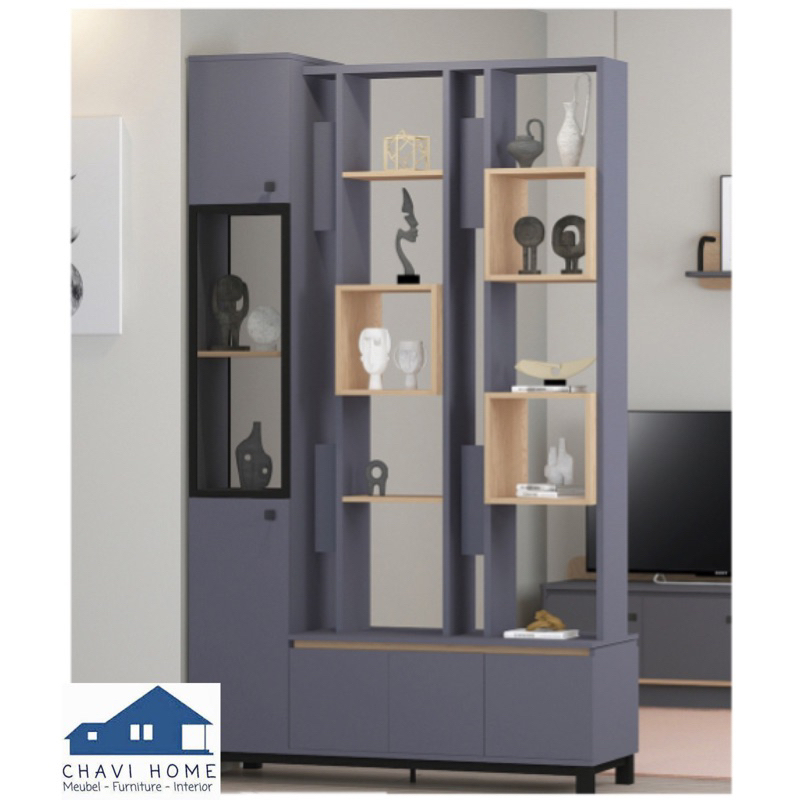 Jual penyekat ruangan 2 sisi divider room buffet pembatas ruangan 120cm ...