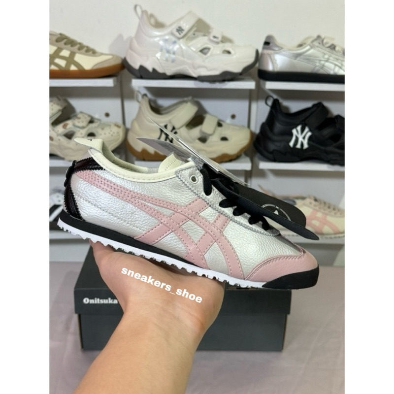 Jual Sepatu Mexico 66 White Pink Black Logo Rose NEW ARRIVAL Free ...