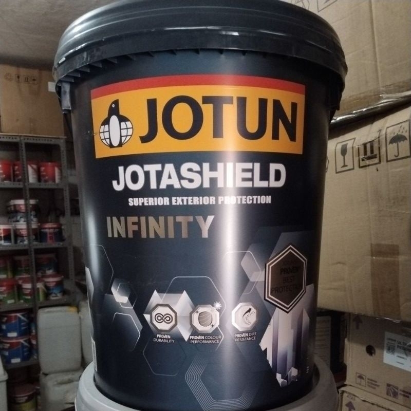 Jual JOTUN JOTASHIELD INFINITY Cat Tembok Exterior Premium Ketahanan ...