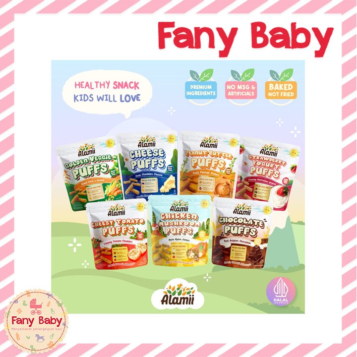 Jual ALAMII PUFFS 25GR SNACK ANAK | Shopee Indonesia