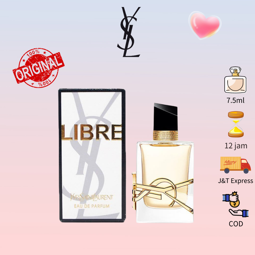 Jual [100% Original] YSL Yves Saint Laurent LIBRE perfume Eau De Parfum 7.5ml | Shopee Indonesia
