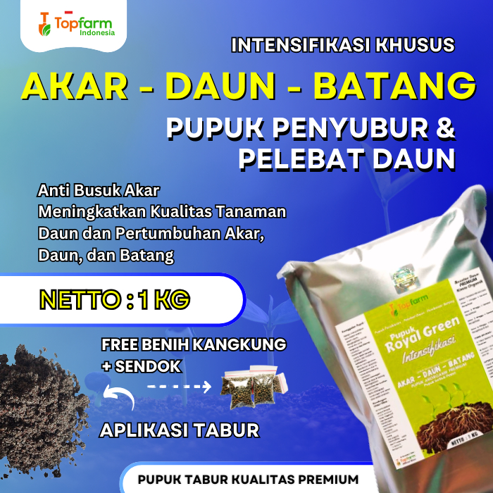 Jual Pupuk Akar Daun dan Batang Terbaik / Pupuk Pelebat Akar Daun dan ...