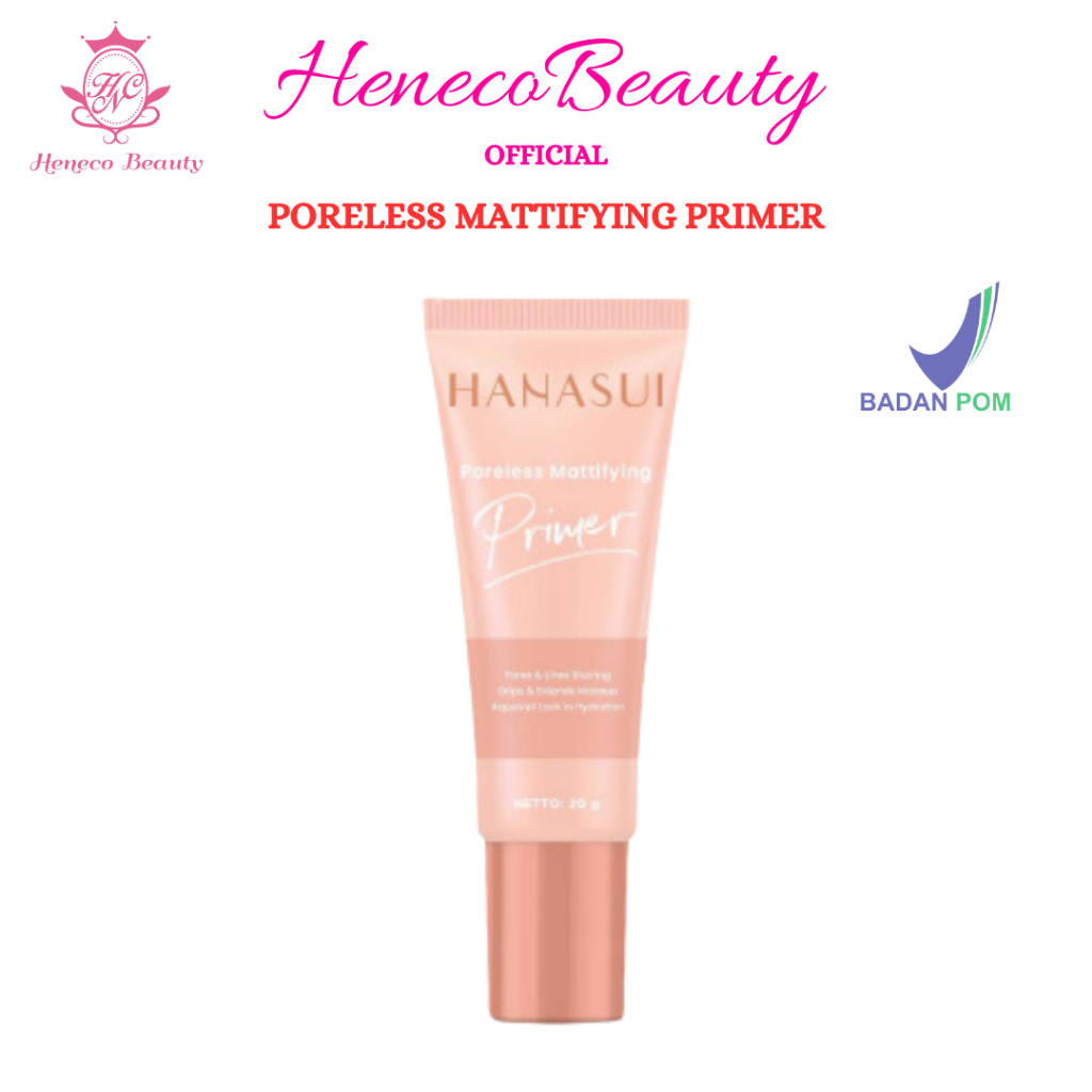 Jual HANASUI Poreless Mattifying Primer 20gr ~ Base MakeUP Perfect ...