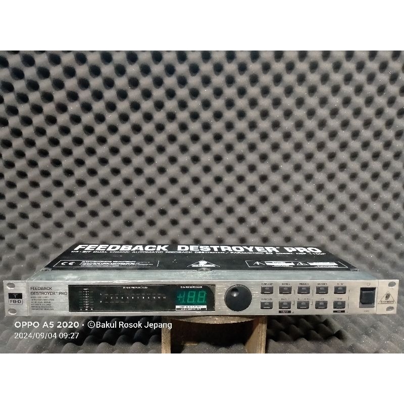 Jual FEEDBACK DESTROYER BEHRINGER AUTOMATIC FEEDBACK DESTROYER ...