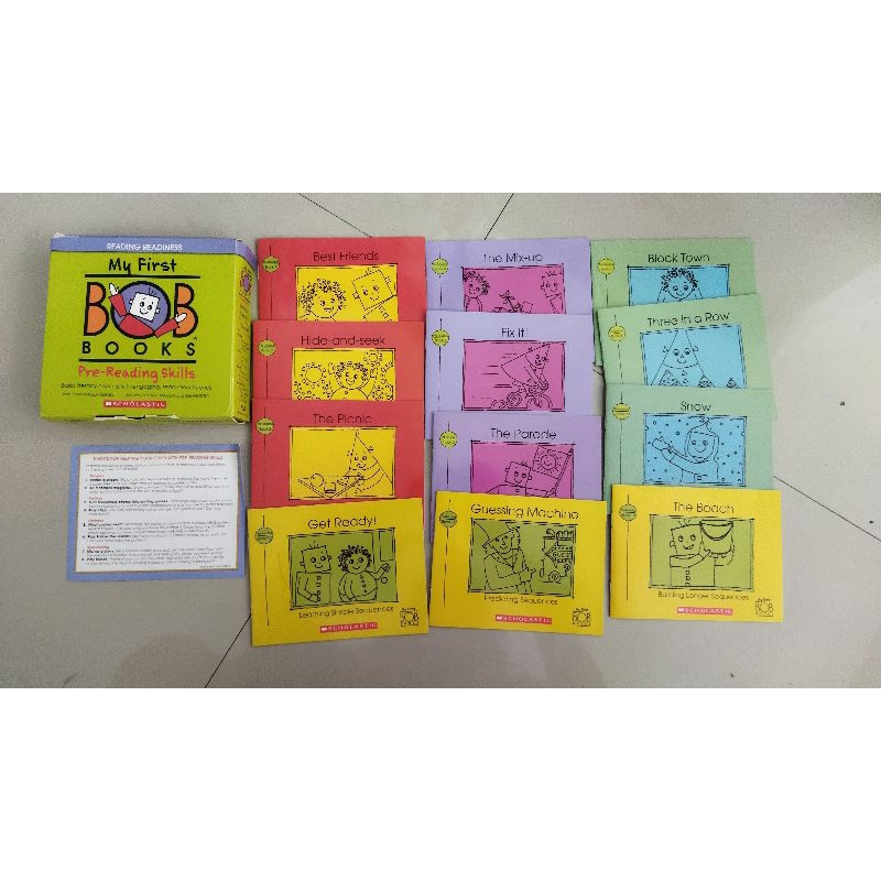 Jual Bob Books | Pre Reading Skills | Phonics | Kindergarten ...