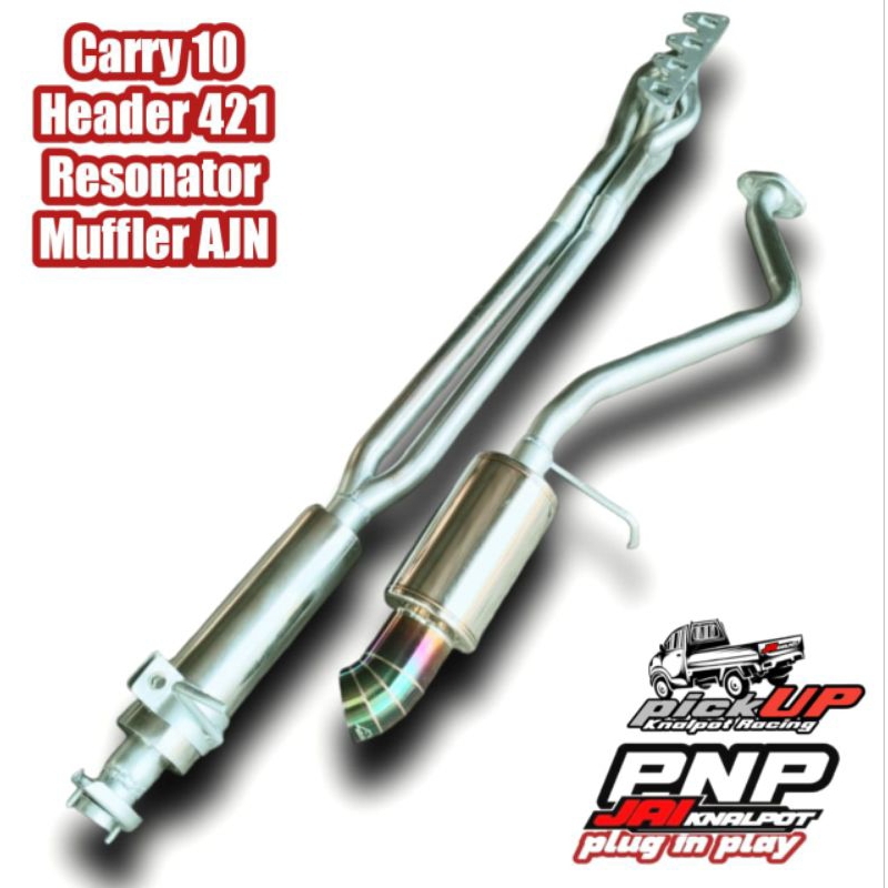 Jual Carry 10 knalpot racing Header 431,421,41 full set | Shopee Indonesia