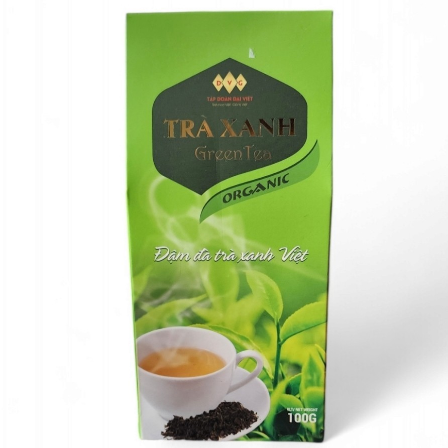 Jual TAP DOAN DAI VIET Tra Xanh - Green Tea Organic (100g) | Shopee ...