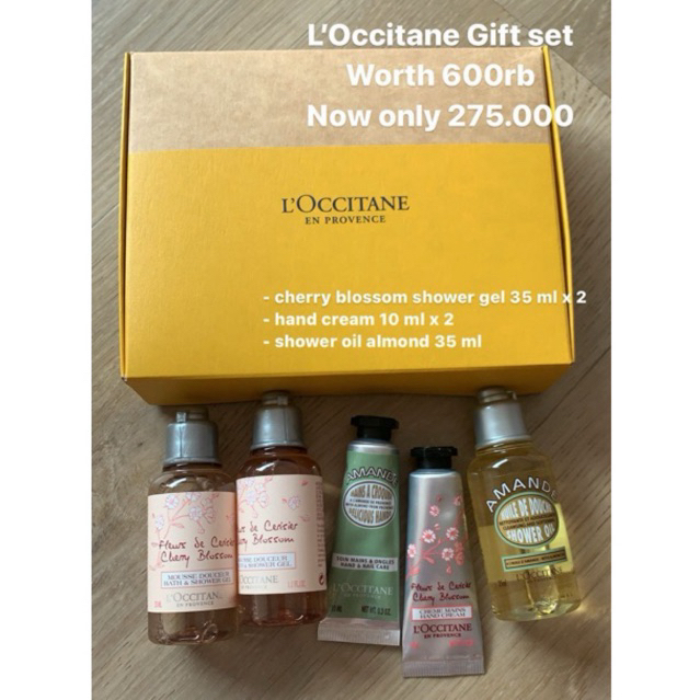 Jual LOCCITANE L’OCCITANE GIFT SET | Shopee Indonesia