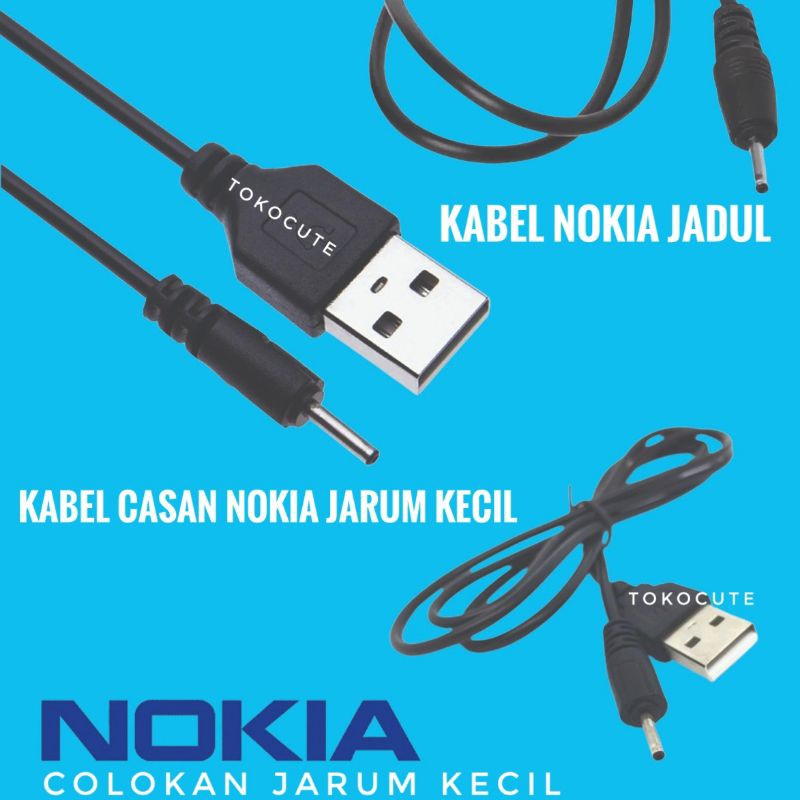 Jual Kabel USB Nokia Kecil Charger Nokia Kecil, Charger Nokia Jadul Kabel Nokia Jarum Kecil ...