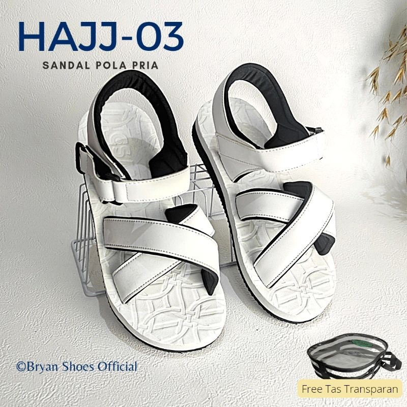 Jual BRYAN Hajj-03 Sepatu Sandal Haji Umroh Silang Ninja Gunung Size 36 ...