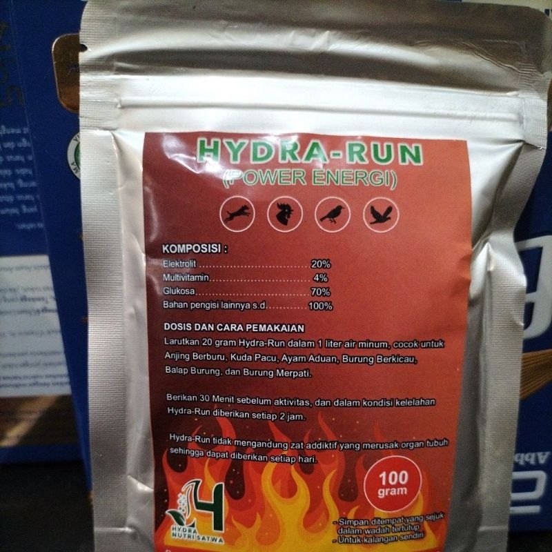 Jual HYDRA RUN (POWER ENERGI) kemasan 100gr | Shopee Indonesia