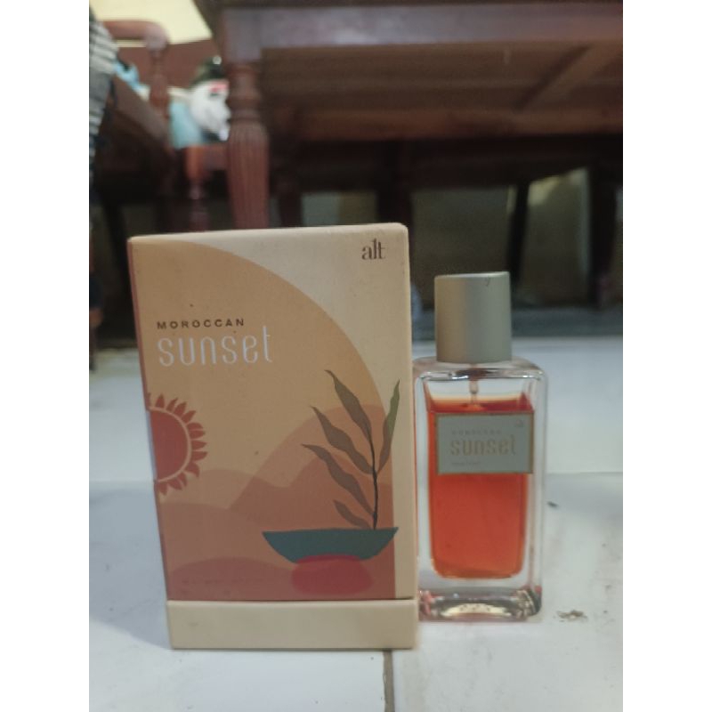 Jual preloved parfum alt Perfumery Moroccan sunset | Shopee Indonesia