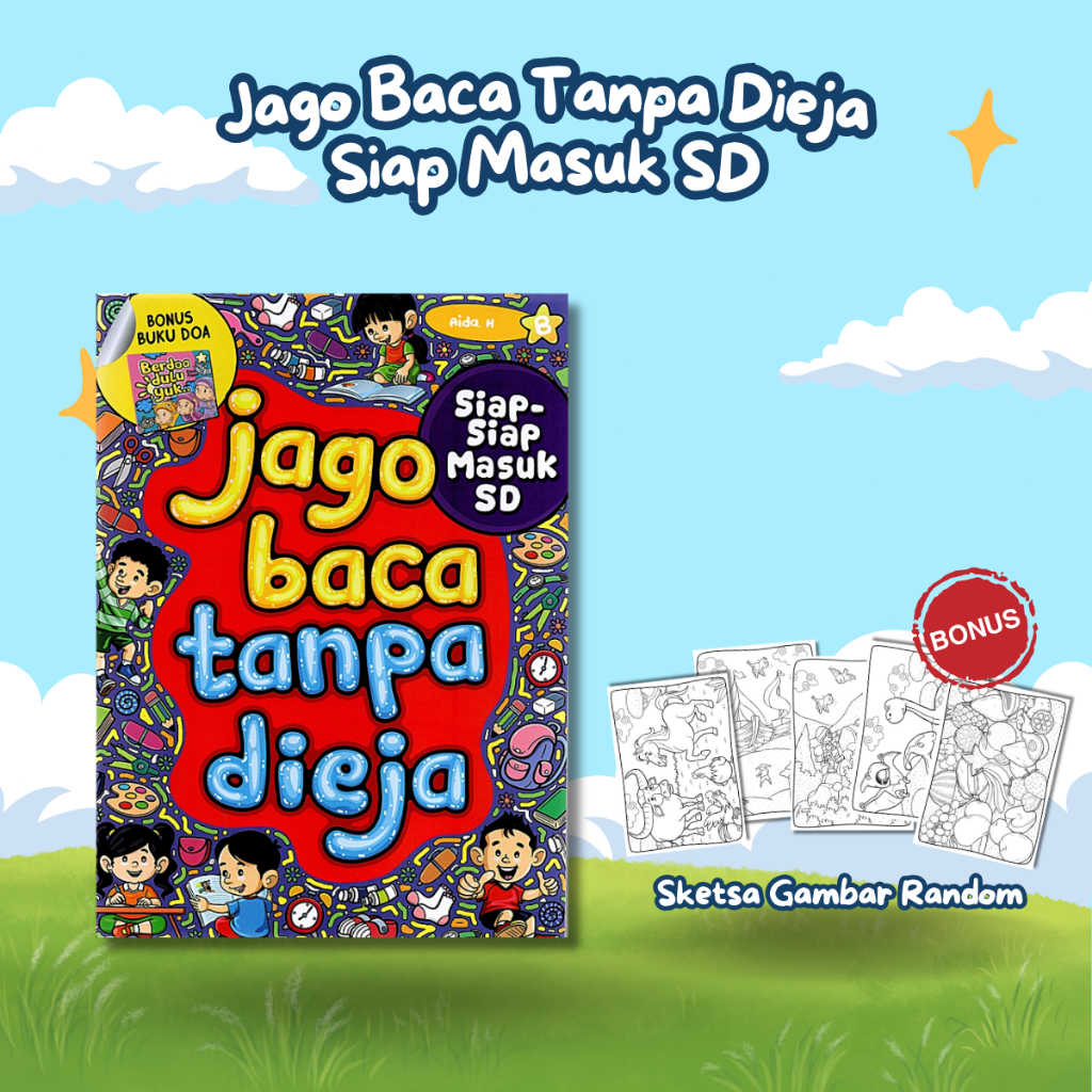 Jual BB - Buku Aktivitas Jago Baca Tanpa Dieja Siap-Siap Masuk SD (Free ...