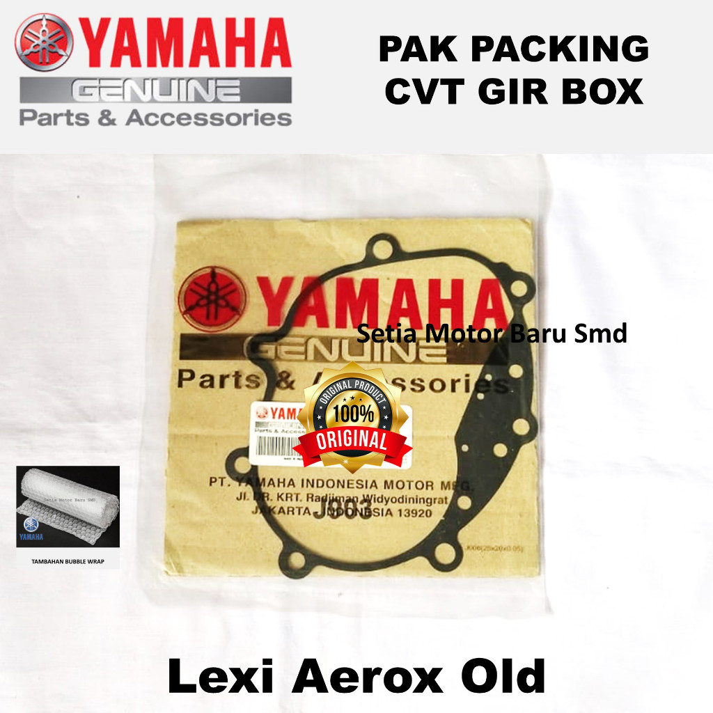 Jual Pak Pack Packing CVT Gir Box Kecil Aerox Lexi Old Asli Original ...