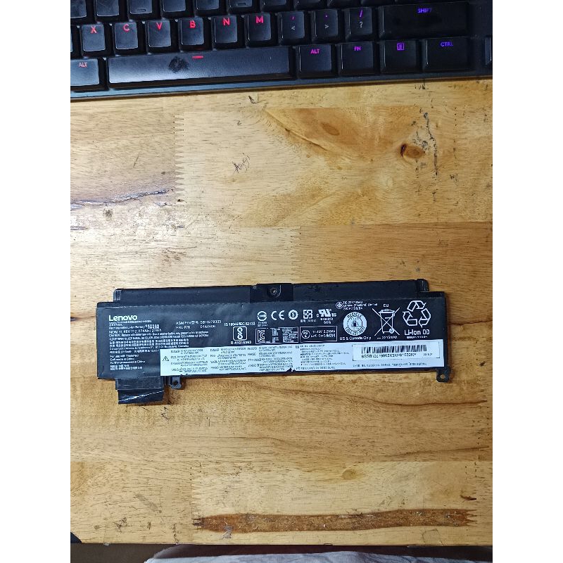 Jual Baterai original Lenovo ThinkPad T460S T470S 01AV405 01AV406 ...