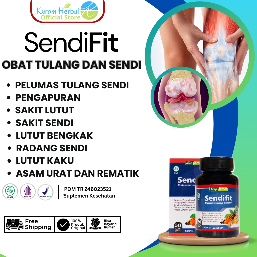 Jual Obat Pelumas Tulang Dan Sendi Pengapuran Sendi Lutut Susah Jalan ...